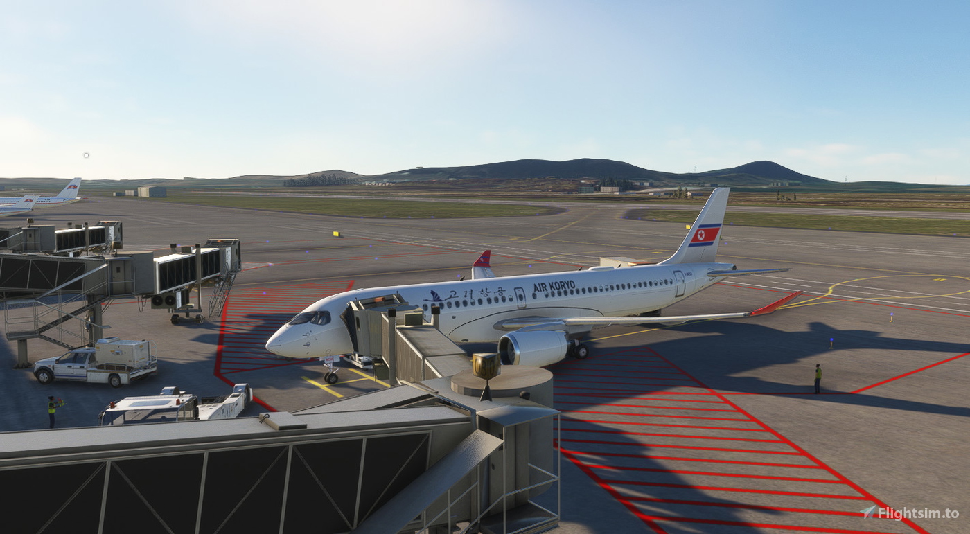 Virtualcol A220-300 Air Koryo P-BCS3 for Microsoft Flight Simulator | MSFS