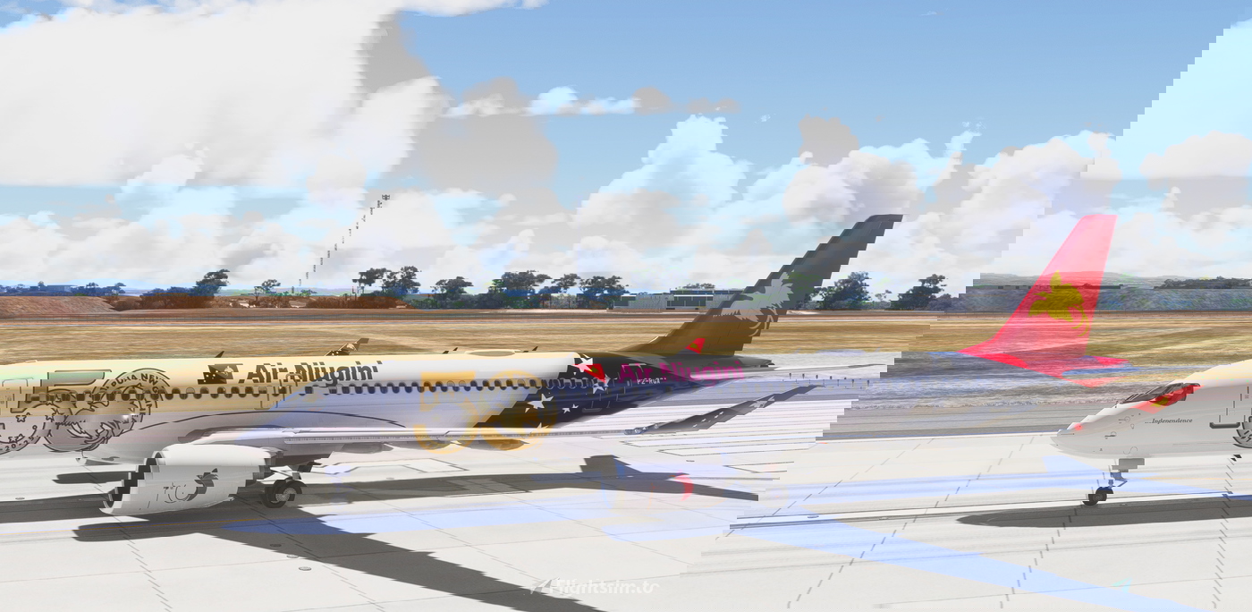 VirtualCol A220-300 Pax Air Niugini 50th Independence Anniversary для ...