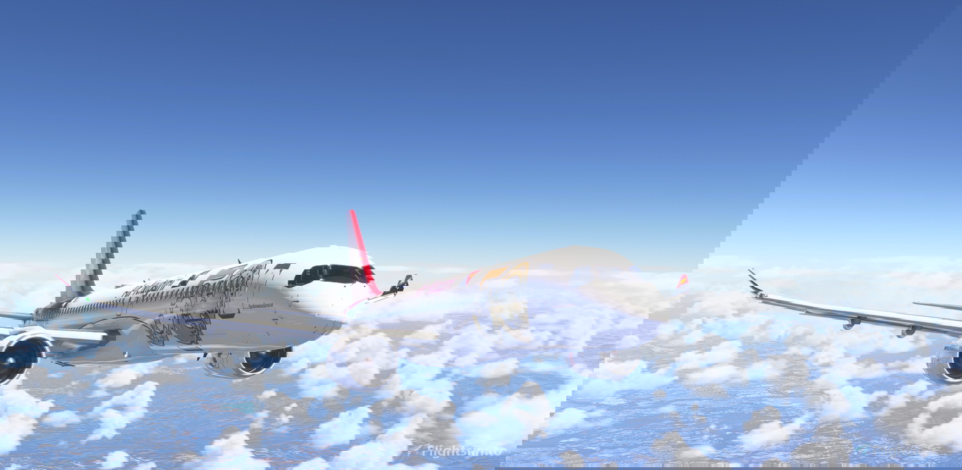 VirtualCol A220-300 Pax Air Niugini 50th Independence Anniversary für ...