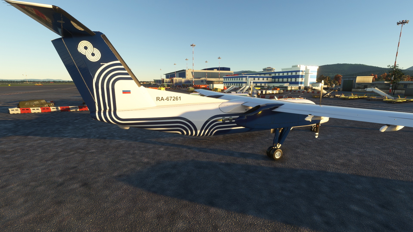 Virtualcol Dash8-100 Aurora Airlines for Microsoft Flight Simulator | MSFS