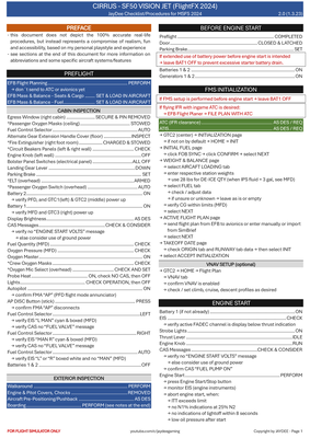 ATR 72-600 - Checklist & Procedures for Microsoft Flight Simulator | MSFS