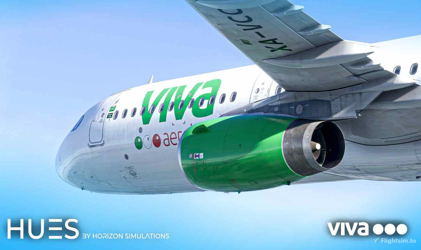 VivaAerobus 4-Pack | Hybrid 8/4K | w/Cabin for Microsoft Flight ...