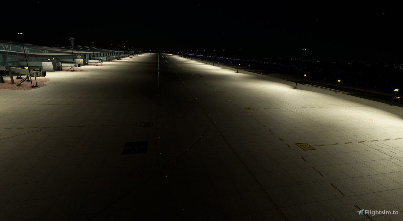 VOBL Taxiway Lights for FSDG pour Microsoft Flight Simulator | MSFS