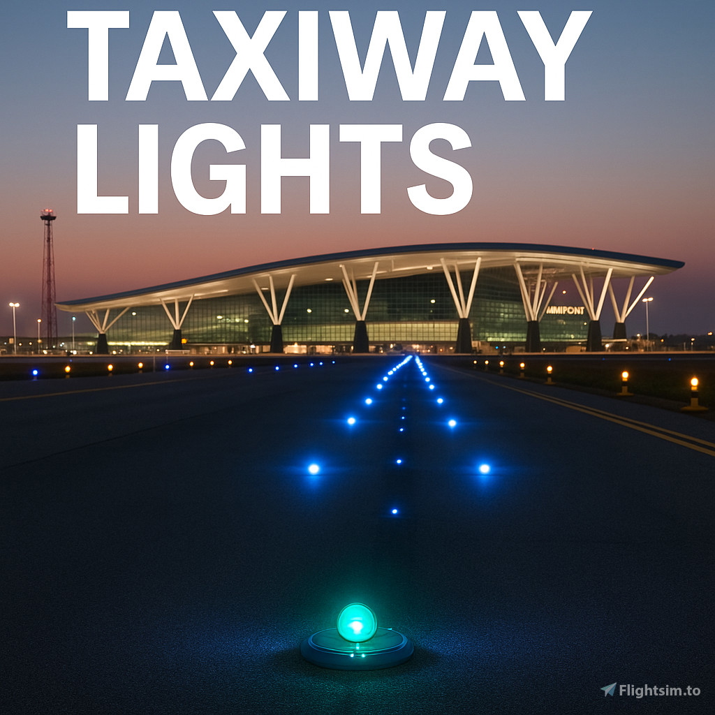 VOBL Taxiway Lights for FSDG for Microsoft Flight Simulator | MSFS
