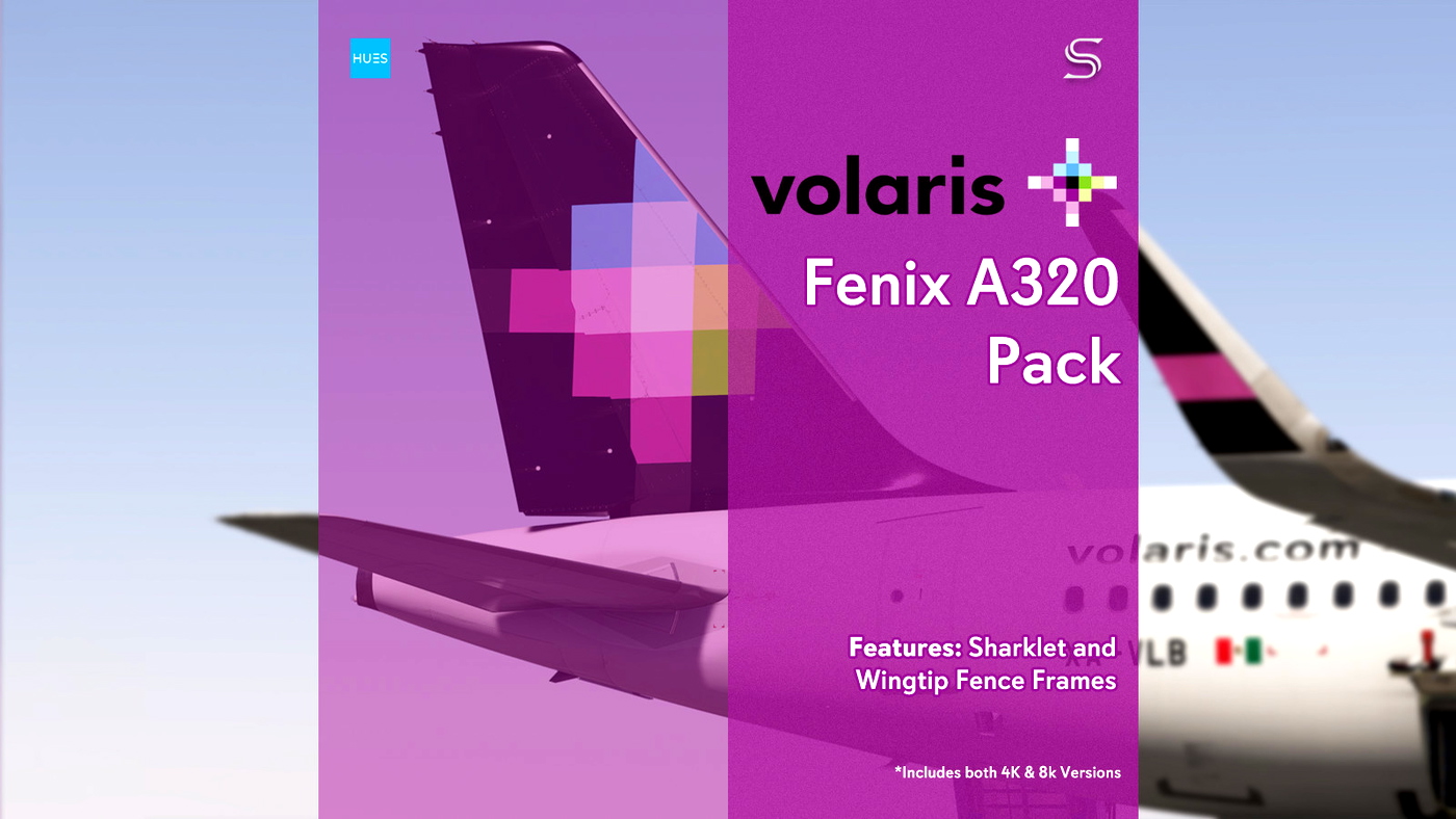 Threads - Volaris Livery Pack | Fenix A320 | 8K & 4K for Microsoft ...