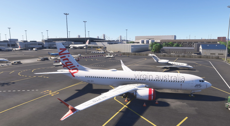 Virgin Australia (VH-8IC) | Asobo 737-8MAX for Microsoft Flight ...