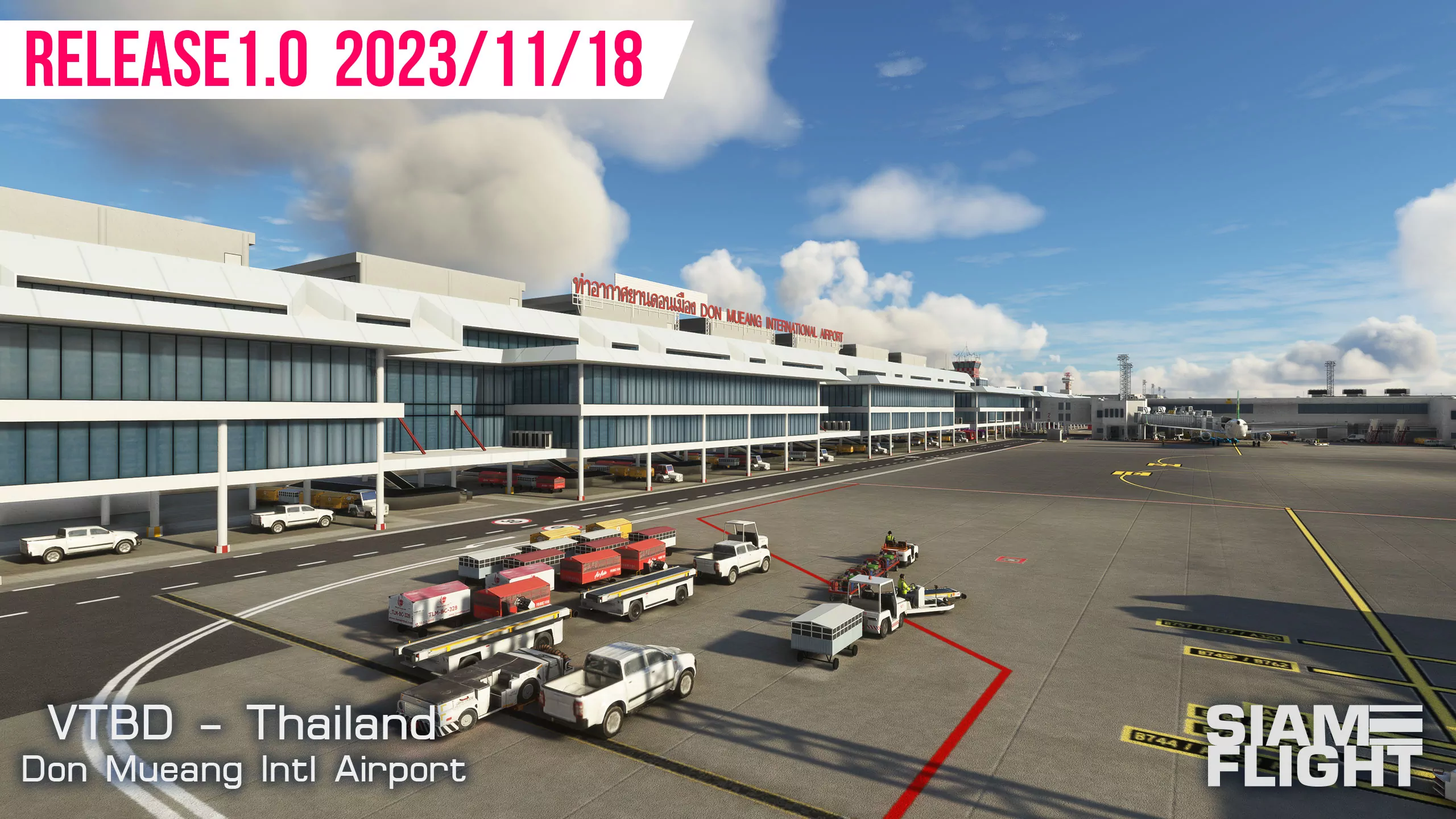 VTBD Donmueang International Airport (SiamFlight) | GSX Profile ...
