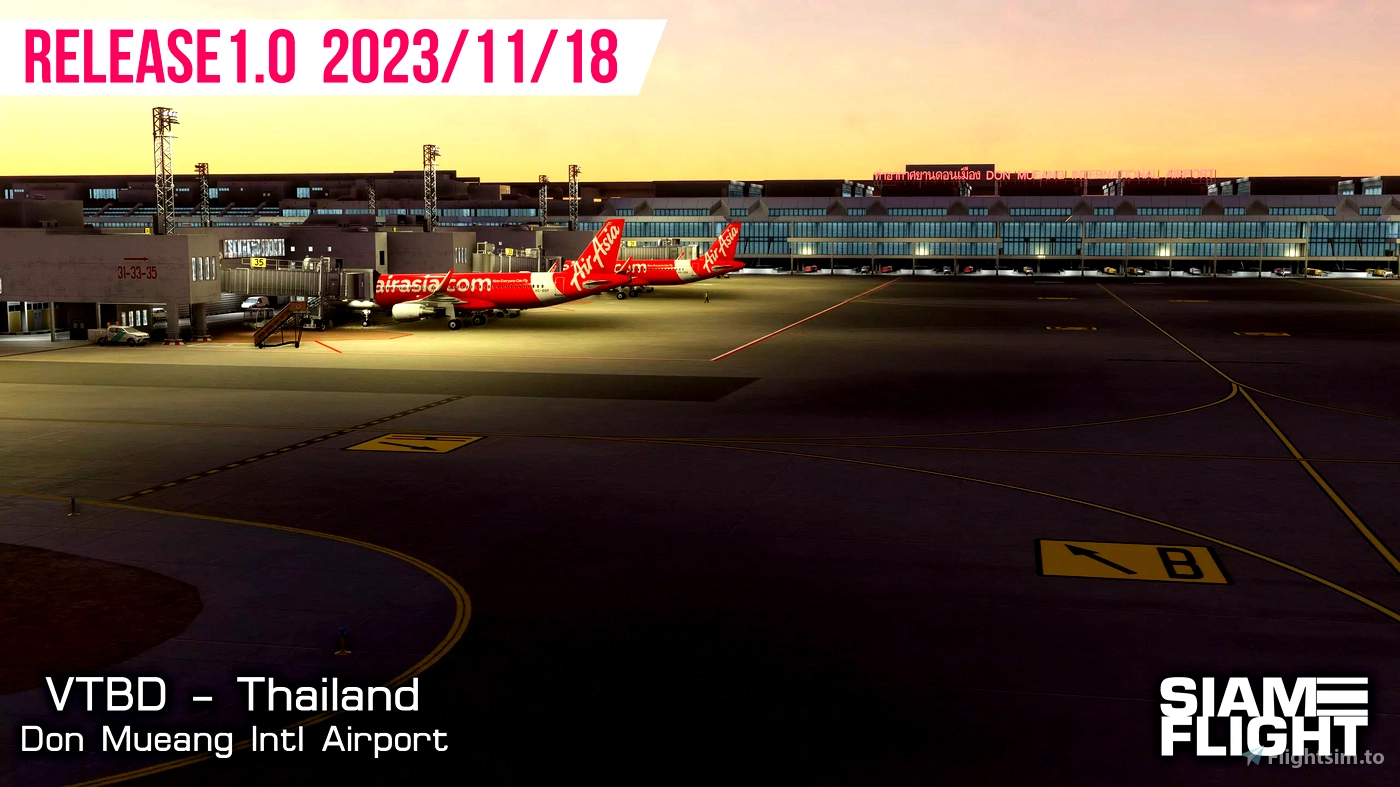 VTBD Donmueang International Airport (SiamFlight) | GSX Profile for ...