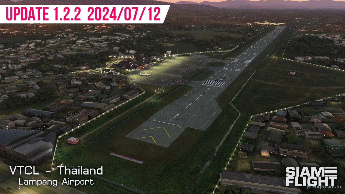 VTCL Lampang Airport (SiamFlight) | GSX Profile for Microsoft Flight ...