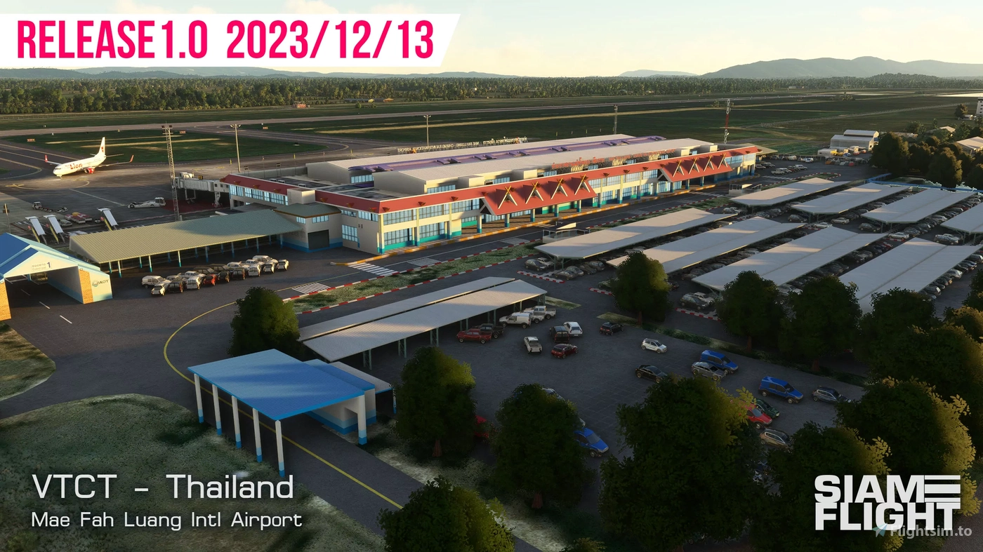 VTCT Mae Fah Luang (Chiang Rai ) Airport (SiamFlight) | GSX Profile for ...