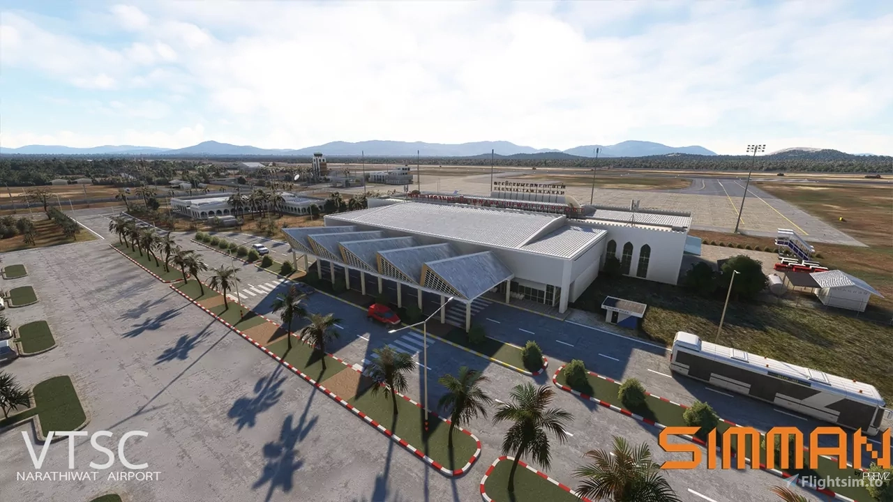 VTSC Narathiwat Airport (SIMMAN) | GSX Profile for Microsoft Flight ...