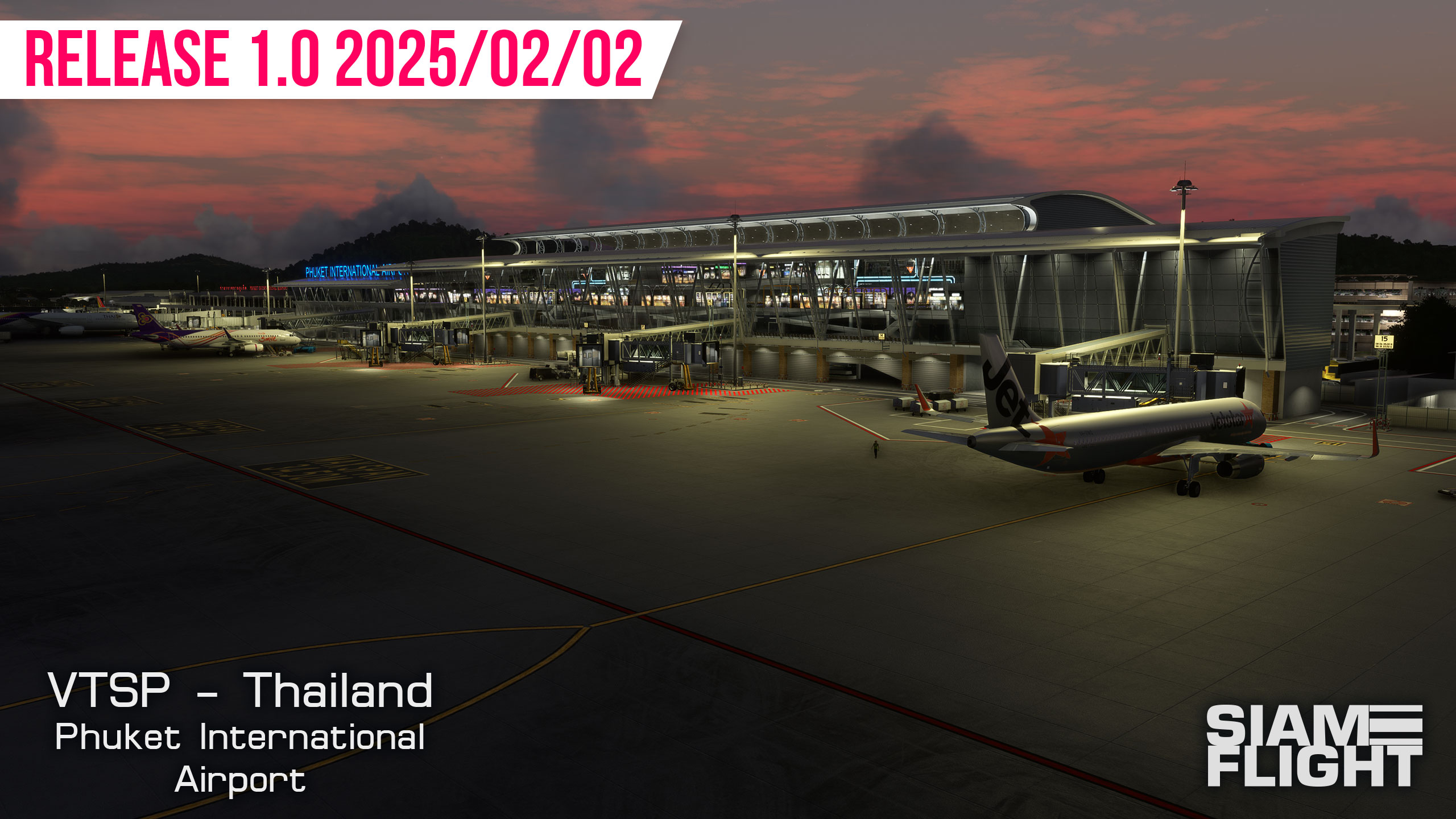 SiamFlight - VTSP/HKT - Phuket International Thailand for Microsoft ...