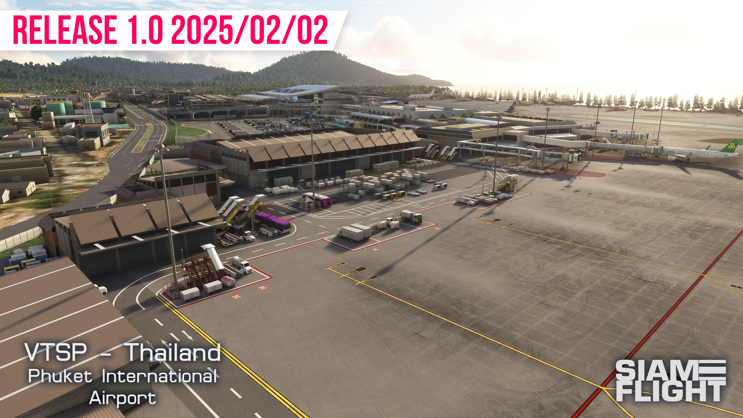 SiamFlight - VTSP/HKT - Phuket International Thailand for Microsoft ...
