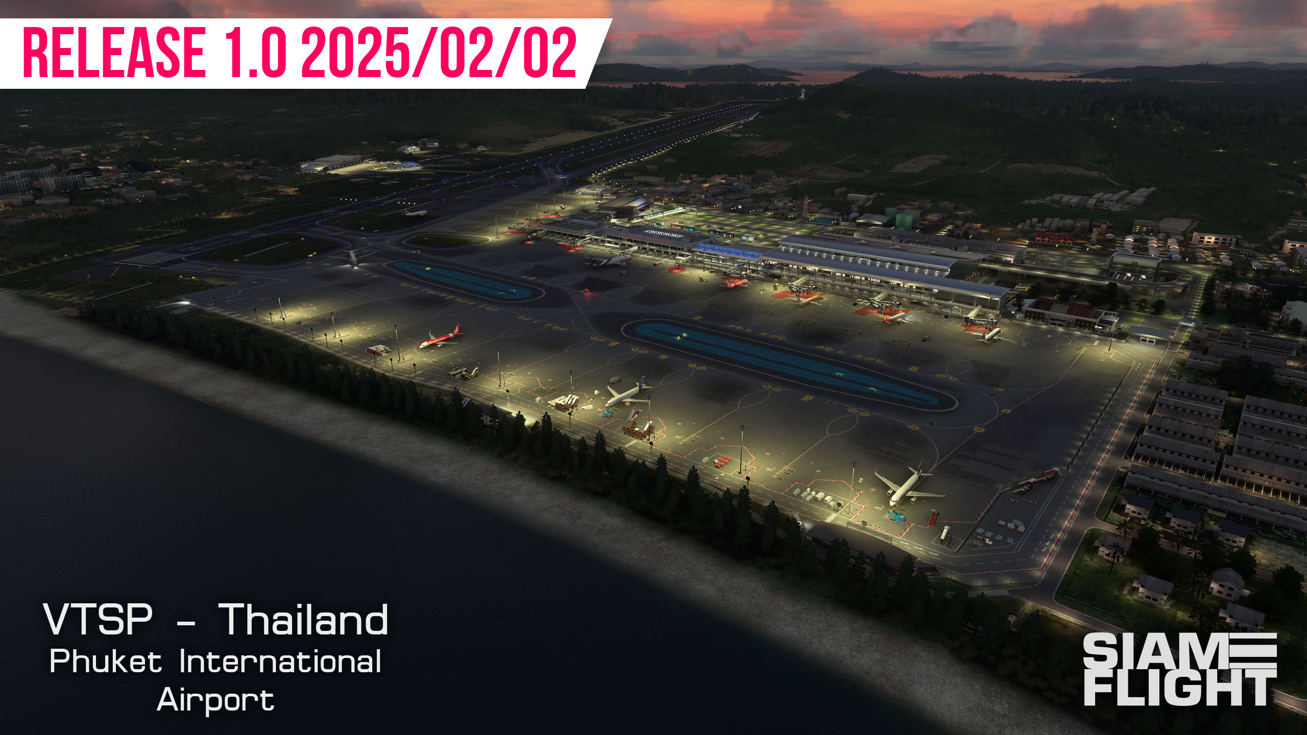 SiamFlight - VTSP/HKT - Phuket International Thailand for Microsoft ...