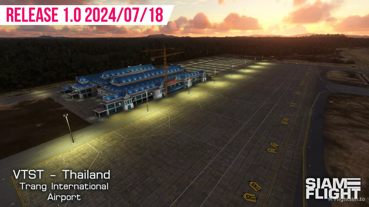 VTST Trang Airport (SiamFlight) | GSX Profile for Microsoft Flight ...