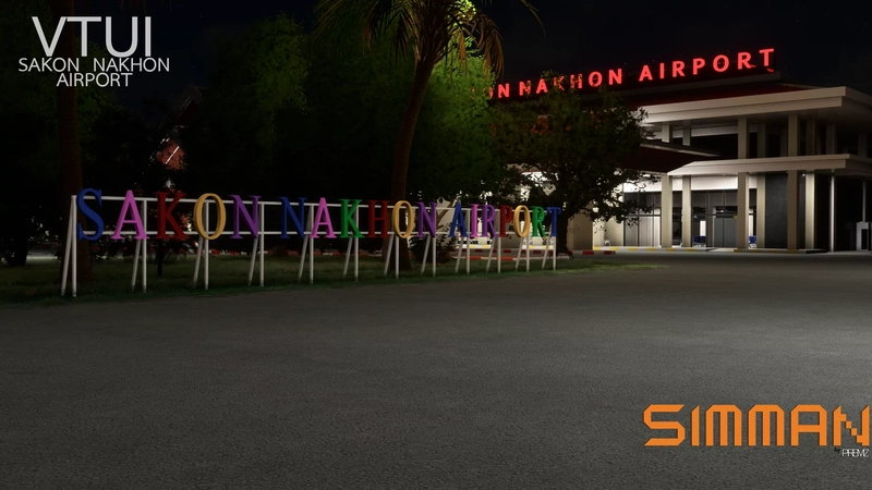 VTUI Sakon Nakhon Airport (SIMMAN) | GSX Profile for Microsoft Flight ...