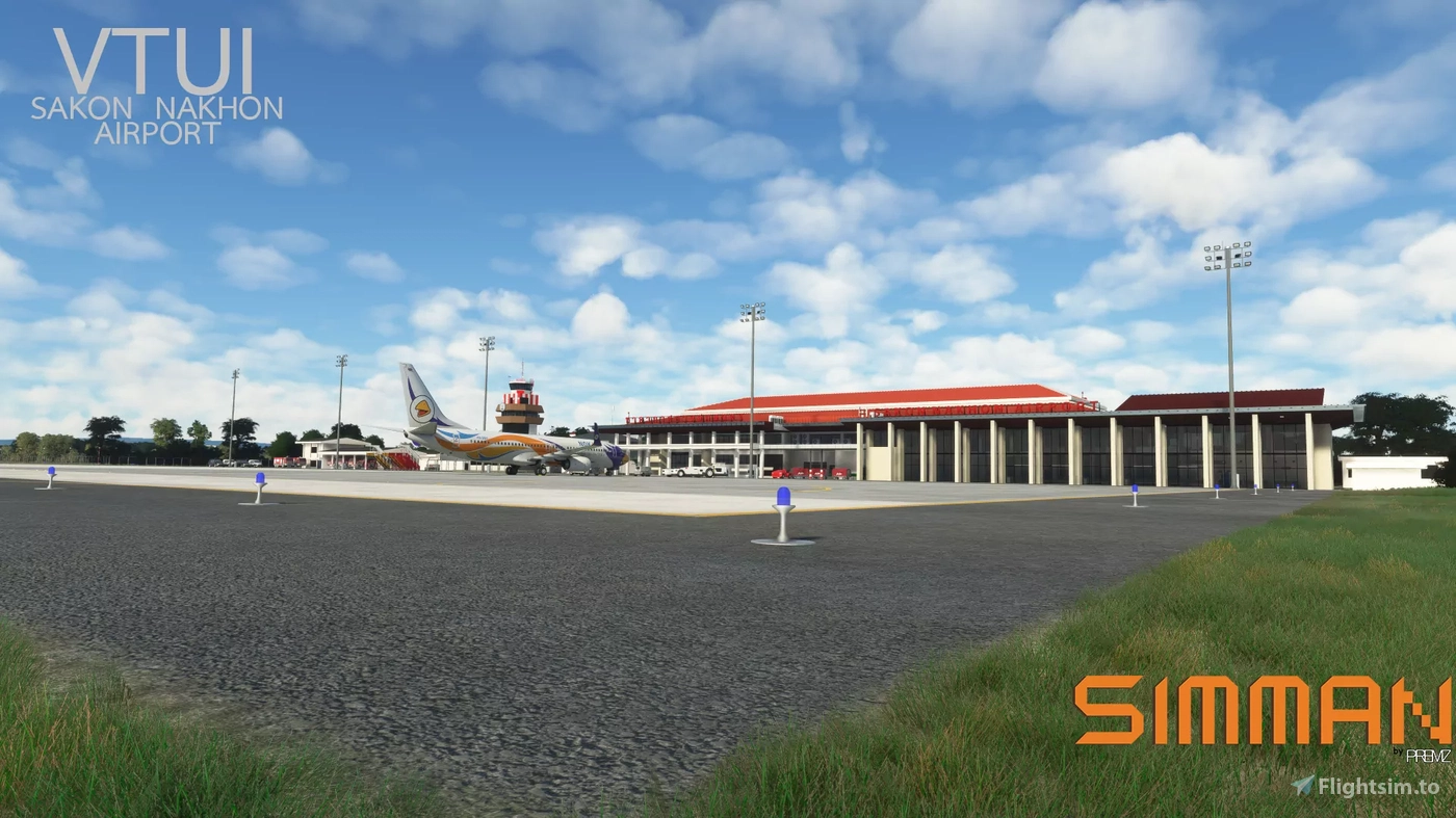 VTUI Sakon Nakhon Airport (SIMMAN) | GSX Profile for Microsoft Flight ...