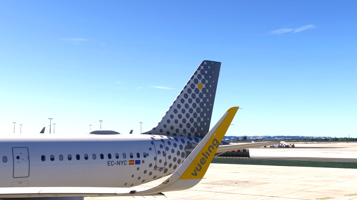 Vueling A321NEO EC-NYC livery for Inibuilds A321Neo MSFS2024 (with ...