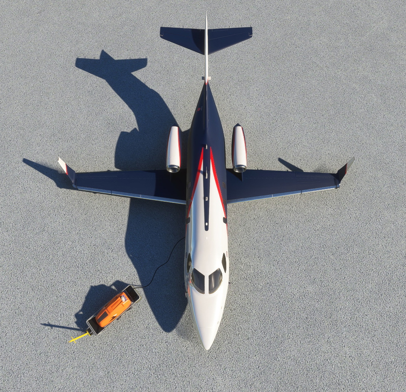 vUSA Flying Club Livery for MG HJET for Microsoft Flight Simulator | MSFS