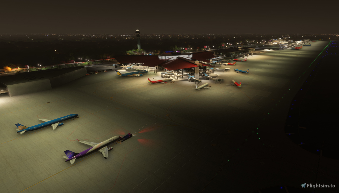 VVNB - Noi Bai enhancement for BATC for Microsoft Flight Simulator | MSFS