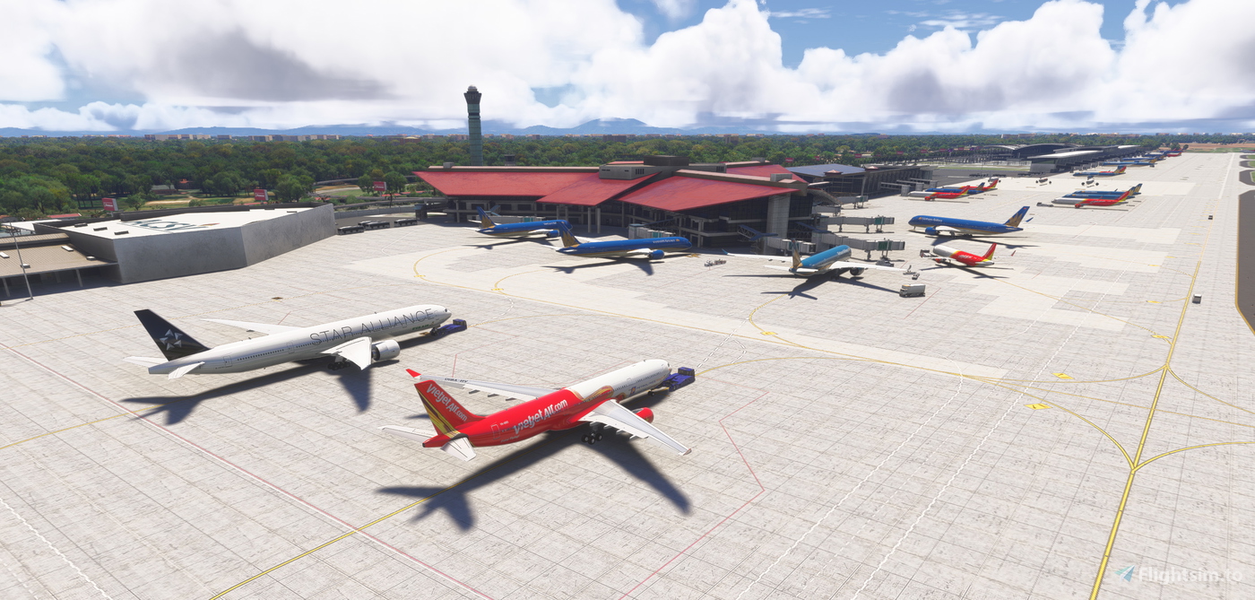 VVNB - Noi Bai enhancement for BATC for Microsoft Flight Simulator | MSFS