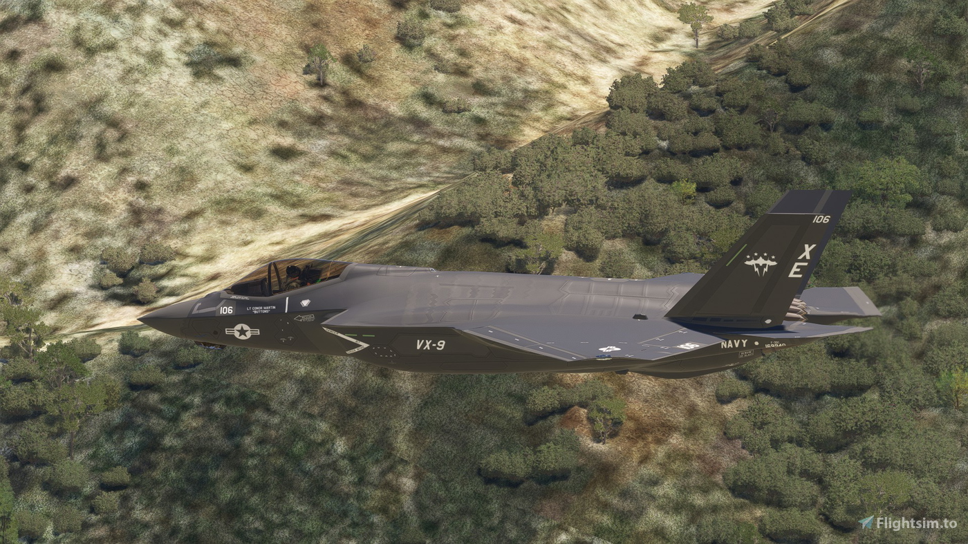 VX-9 "Vampires" F-35C Pack for Microsoft Flight Simulator | MSFS