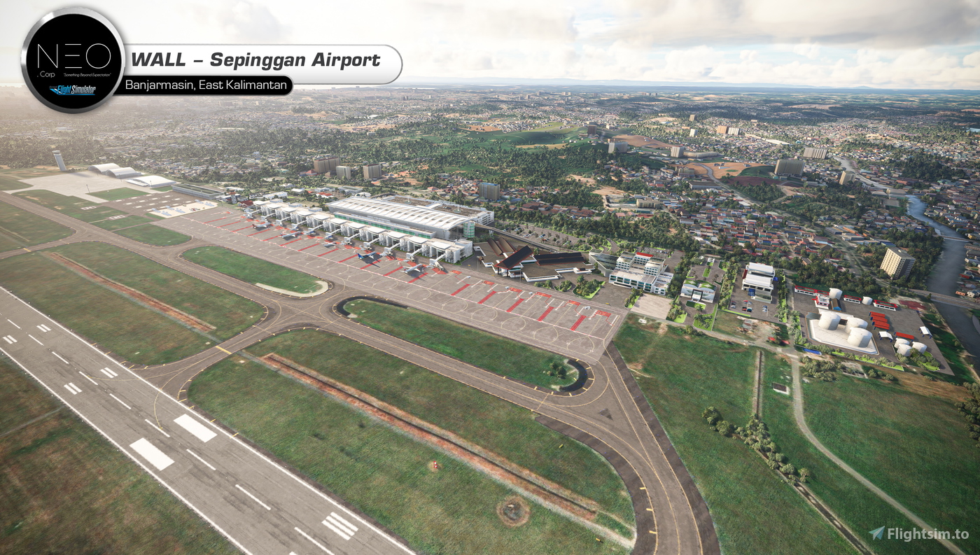 [Neocorp] Sepinggan International Airport | GSX Profile pro Microsoft ...