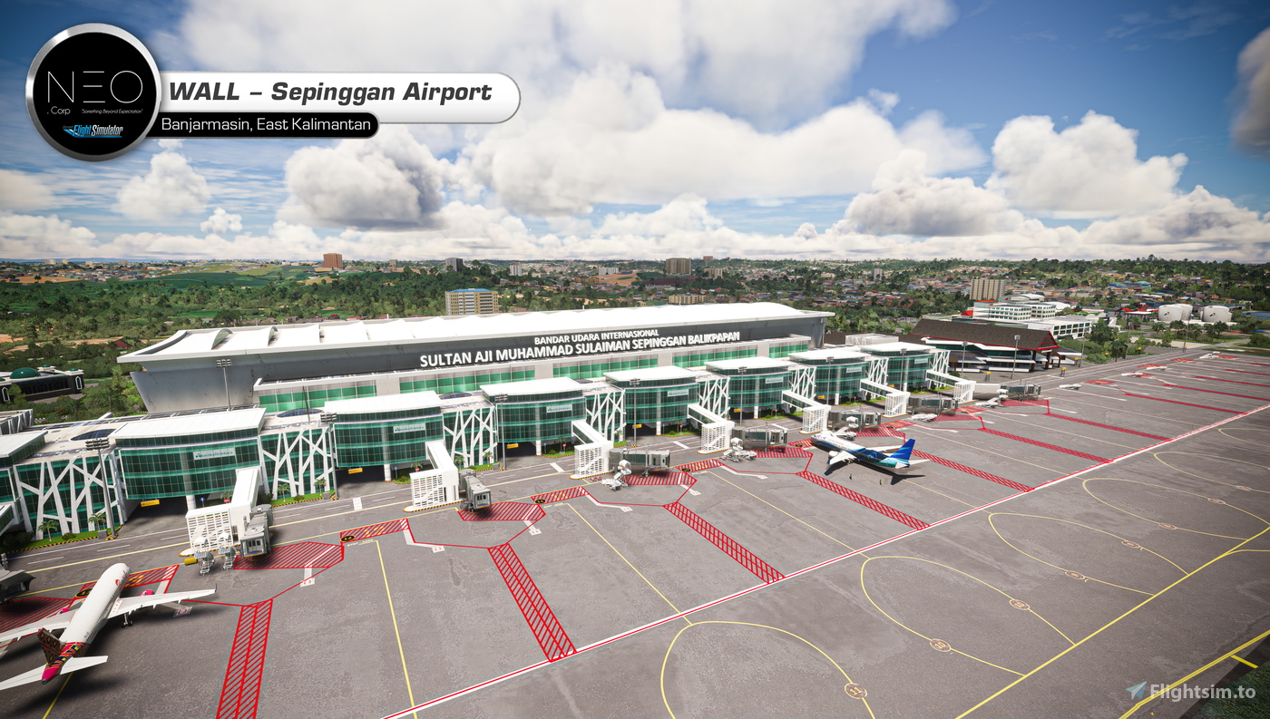 [Neocorp] Sepinggan International Airport | GSX Profile pour Microsoft ...