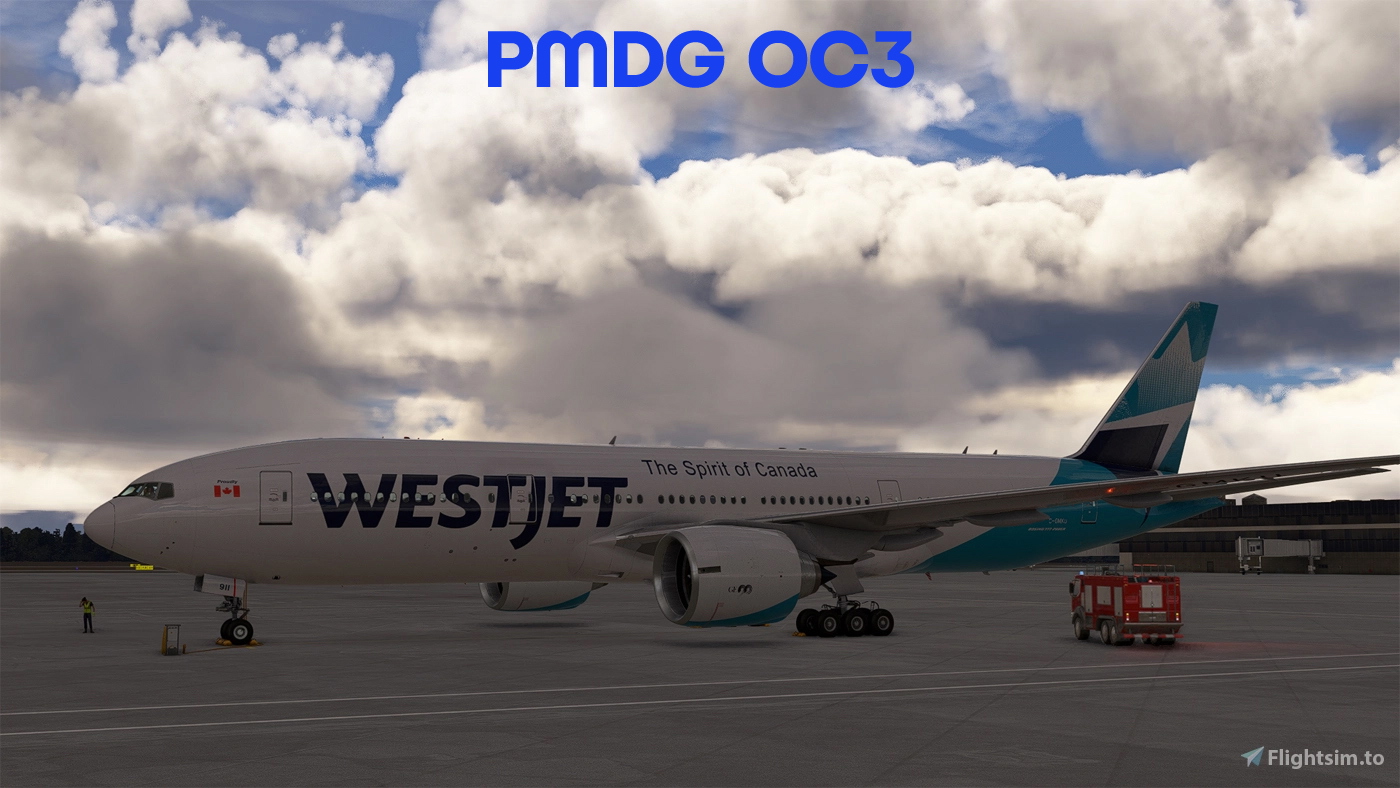 Westjet & Cabin PMDG B777-200ER - MSFS Add-on - Flightsim.to