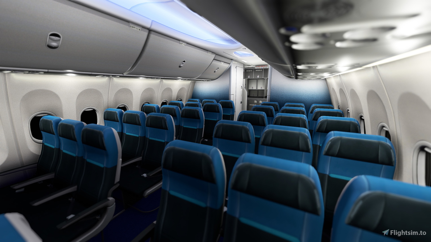 WestJet [Pack] w/Cabin | iFly 737 MAX 8 for Microsoft Flight Simulator | MSFS