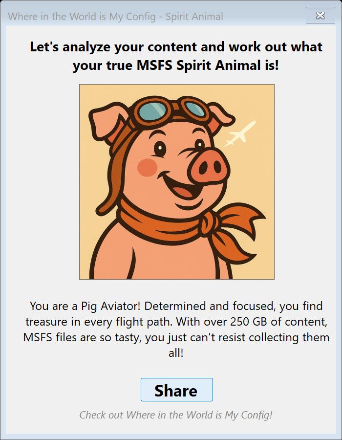 Where in the World is My Config?! for Microsoft Flight Simulator | MSFS