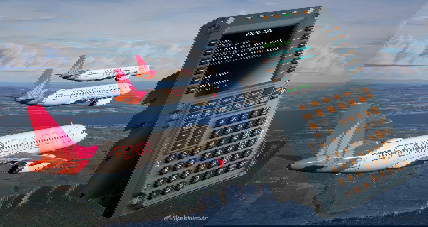 WinWing MCDU Captain and First Officer Profiles for Fenix A32X per ...