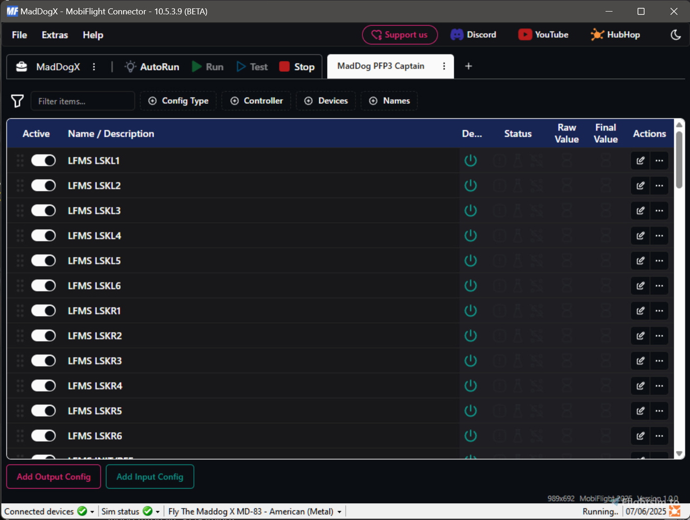 WinWing PFP3 Mobiflight Profile for the MadDogX til Microsoft Flight ...