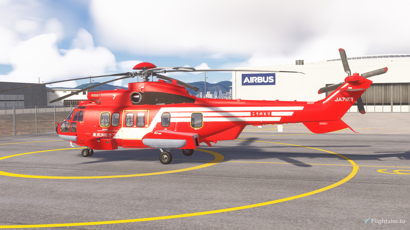 HPG H225 | Tokyo Fire Department | JA71KT for Microsoft Flight ...