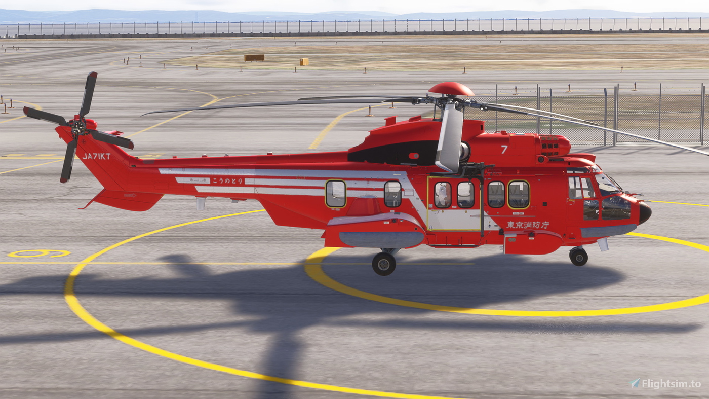 HPG H225 | Tokyo Fire Department | JA71KT for Microsoft Flight ...