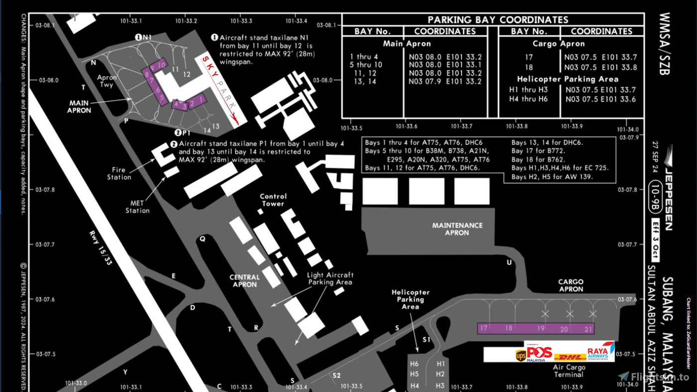 WMSA Sultan Abdul Aziz Shah Subang Airport (MFSG) | GSX Profile for ...