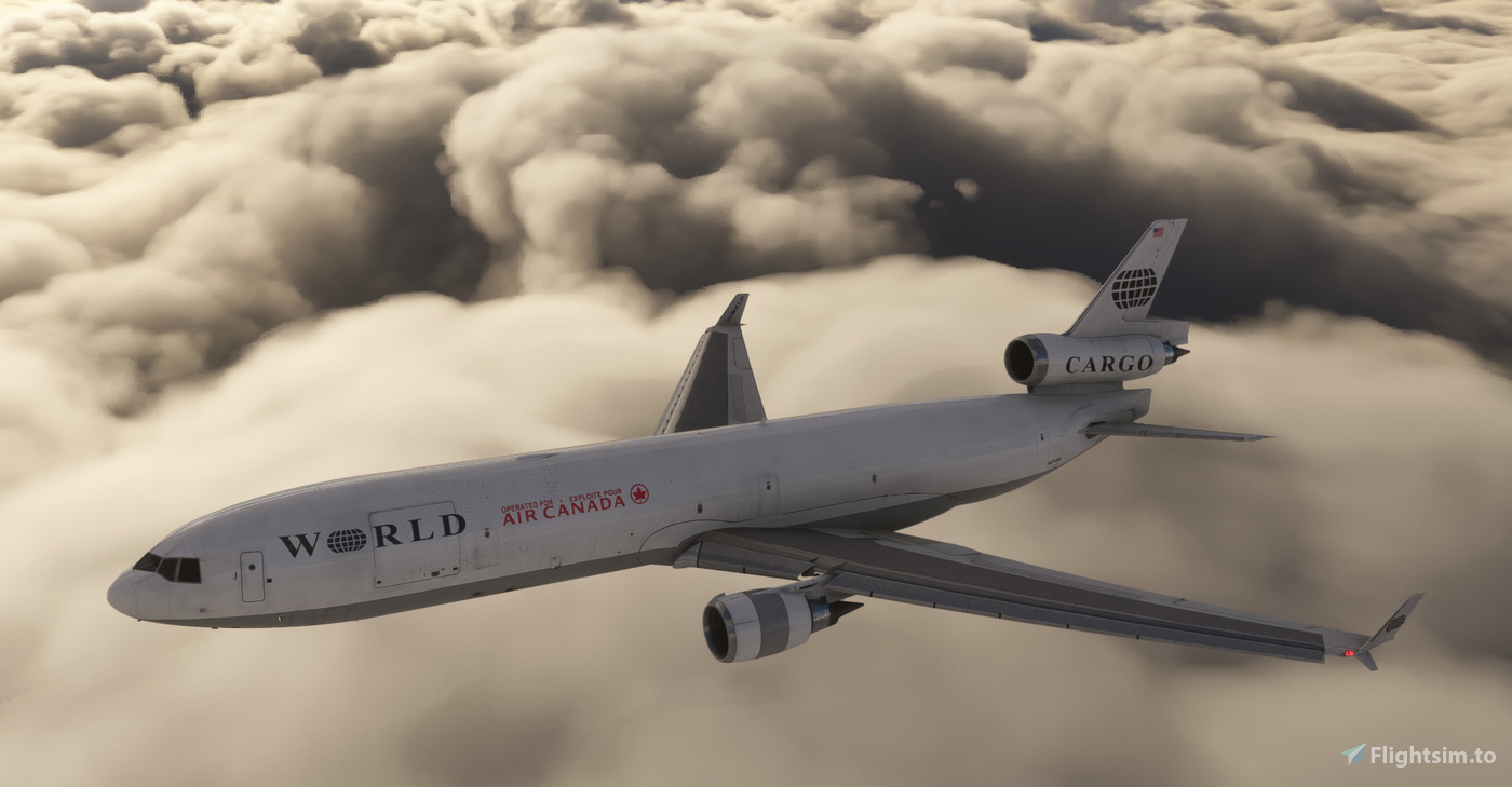 World Airways Cargo McDonnell Douglas MD-11F N274WA GE Model para ...