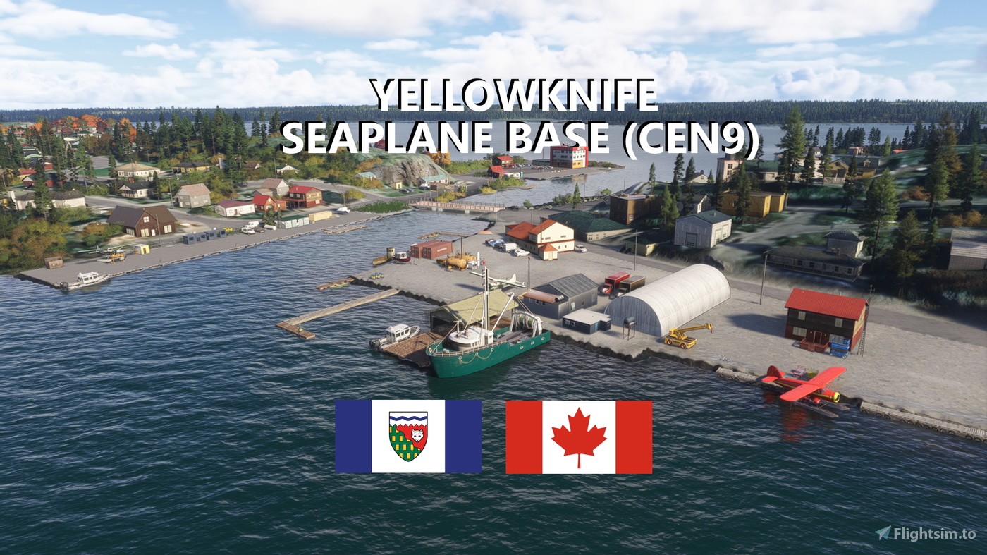 Yellowknife Seaplane Base para Microsoft Flight Simulator | MSFS
