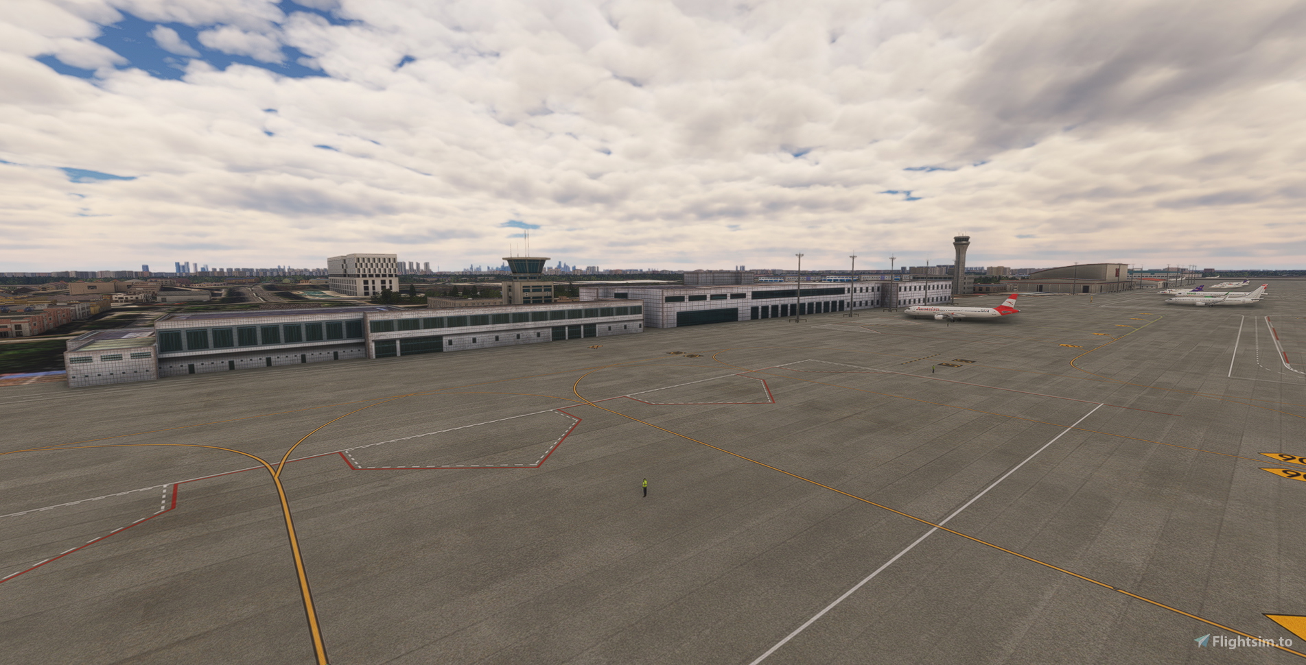 SamScene3D - ZBTJ - Tianjin Binhai International Airport for Microsoft Flight Simulator | MSFS