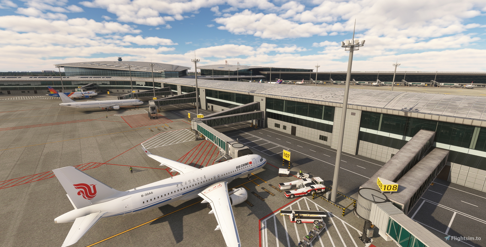 SamScene3D - ZBTJ - Tianjin Binhai International Airport for Microsoft ...