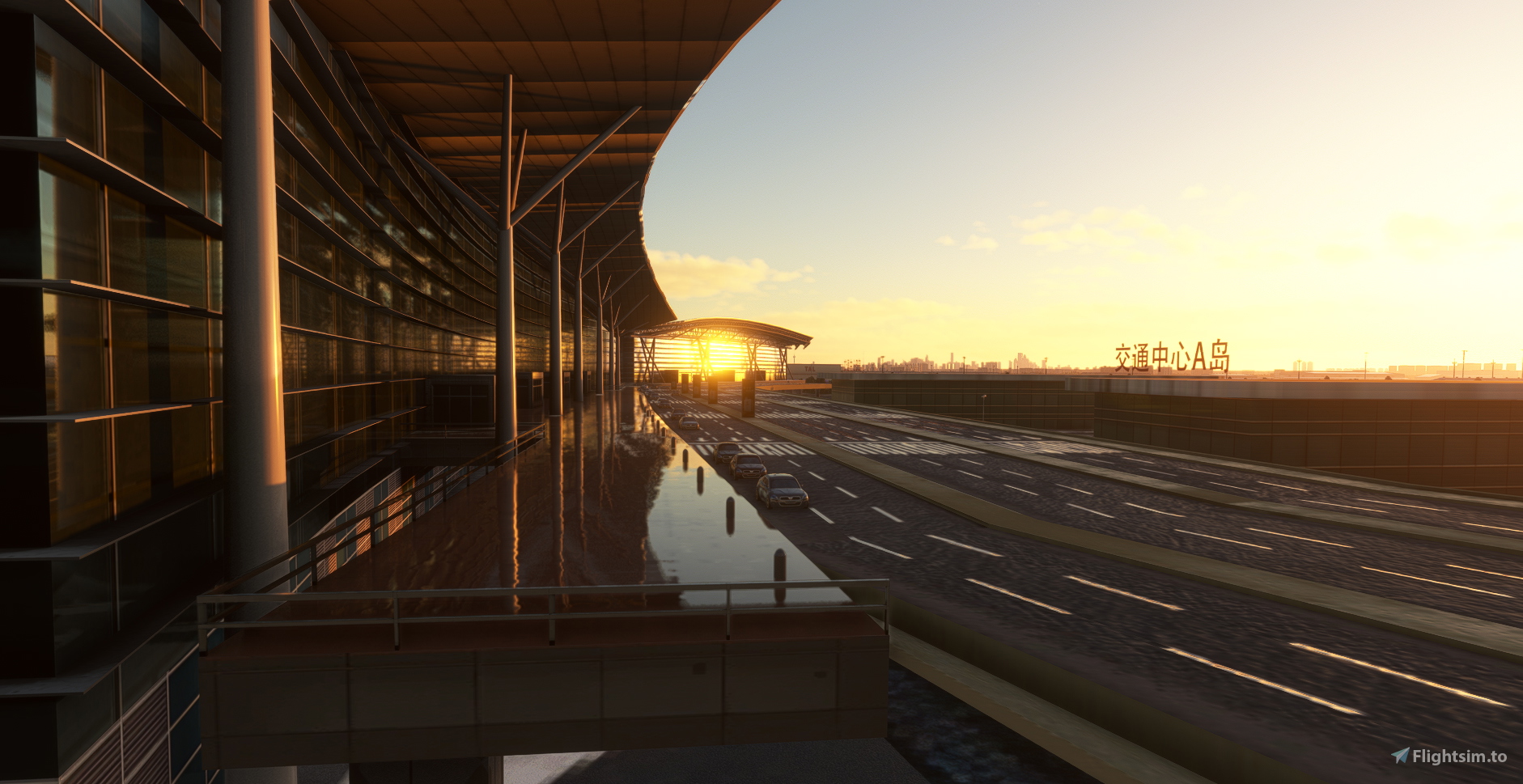 SamScene3D - ZBTJ - Tianjin Binhai International Airport for Microsoft Flight Simulator | MSFS