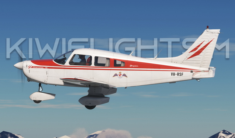 VH-RSF Royal Aero Club of NSW (New South Wales) | Just Flight Piper PA ...