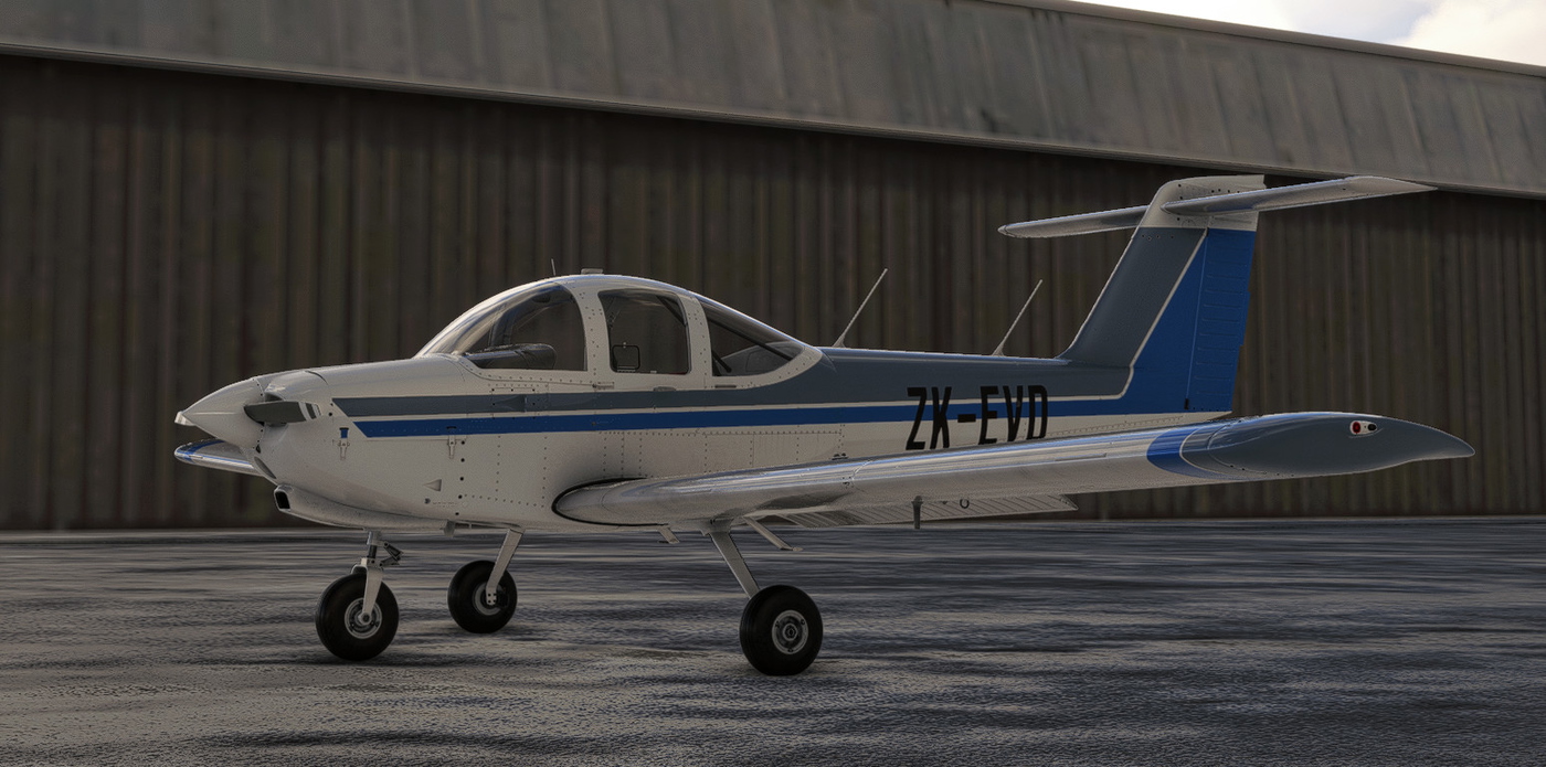 ZK-EVD | JustFlight PA38 [8K] for Microsoft Flight Simulator | MSFS