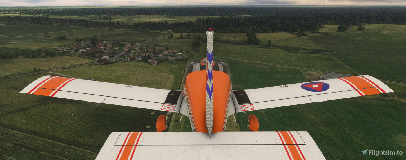 ZLIN 142 / cuban border guards / on request for Microsoft Flight ...