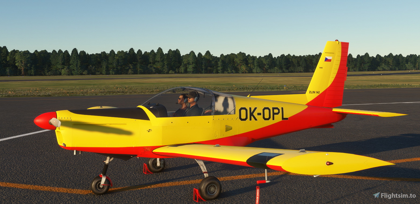 ZLIN Z-142 "OK-OPL" / as requested for Microsoft Flight Simulator | MSFS