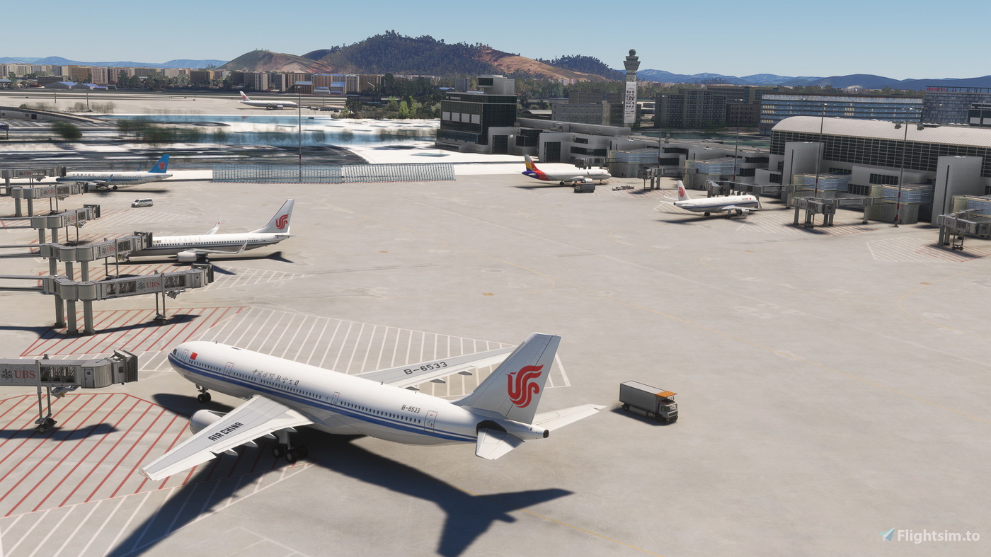 ZSHC Hangzhou - FSLTL Static Aircraft (Pierre_Bouchard) for Microsoft ...