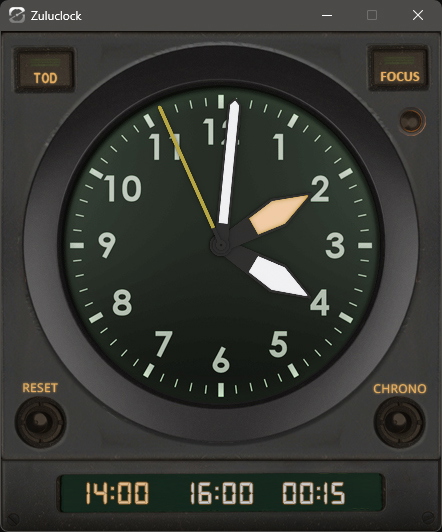 Zuluclock pour Microsoft Flight Simulator | MSFS
