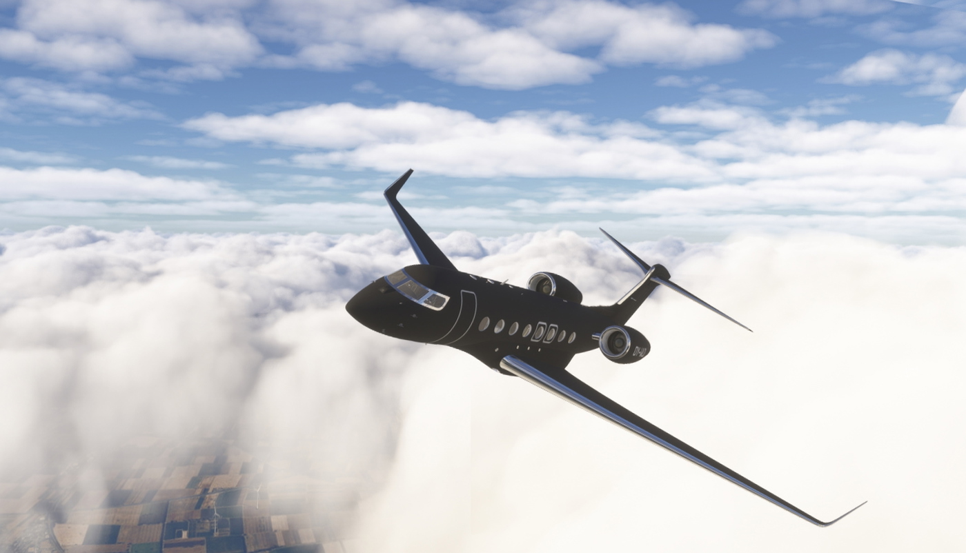 G650 Blackbird OY-WLD 对于 Microsoft Flight Simulator | MSFS