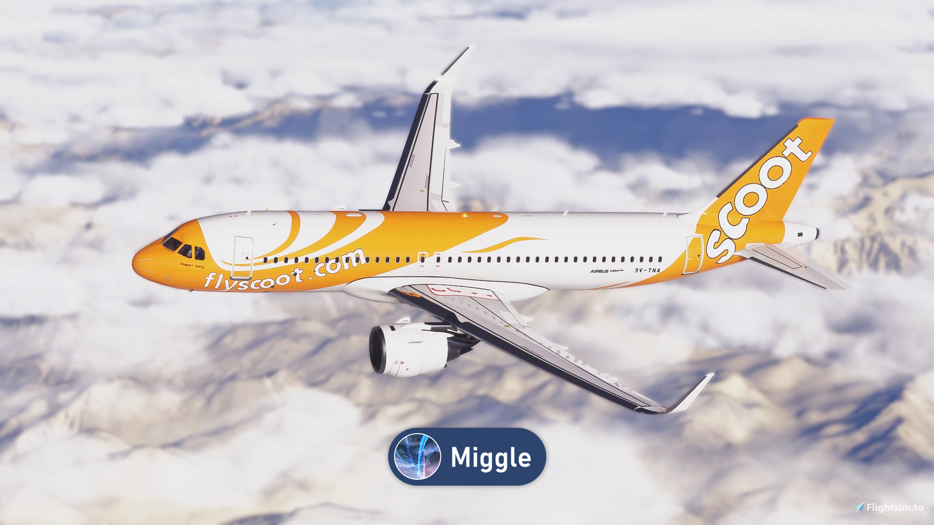 [A32NX] Scoot Airlines 9V-TNA [8K] - MSFS Add-on - Flightsim.to
