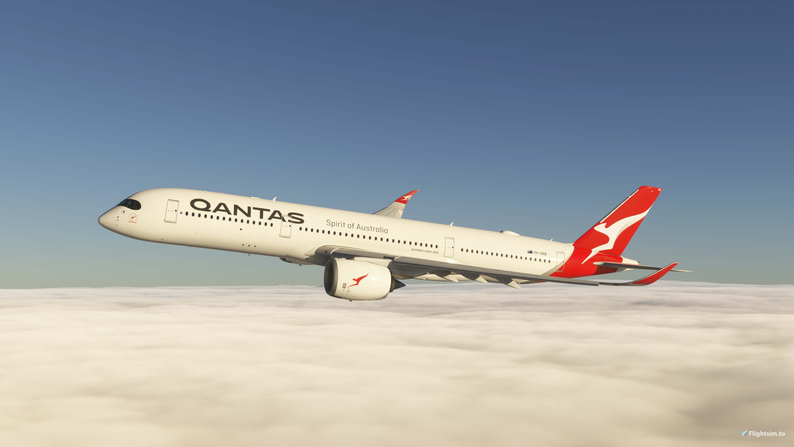 [24] Qantas Pack (Fictional) | iniBuilds A350-900/ULR [8K/4K] - MSFS ...